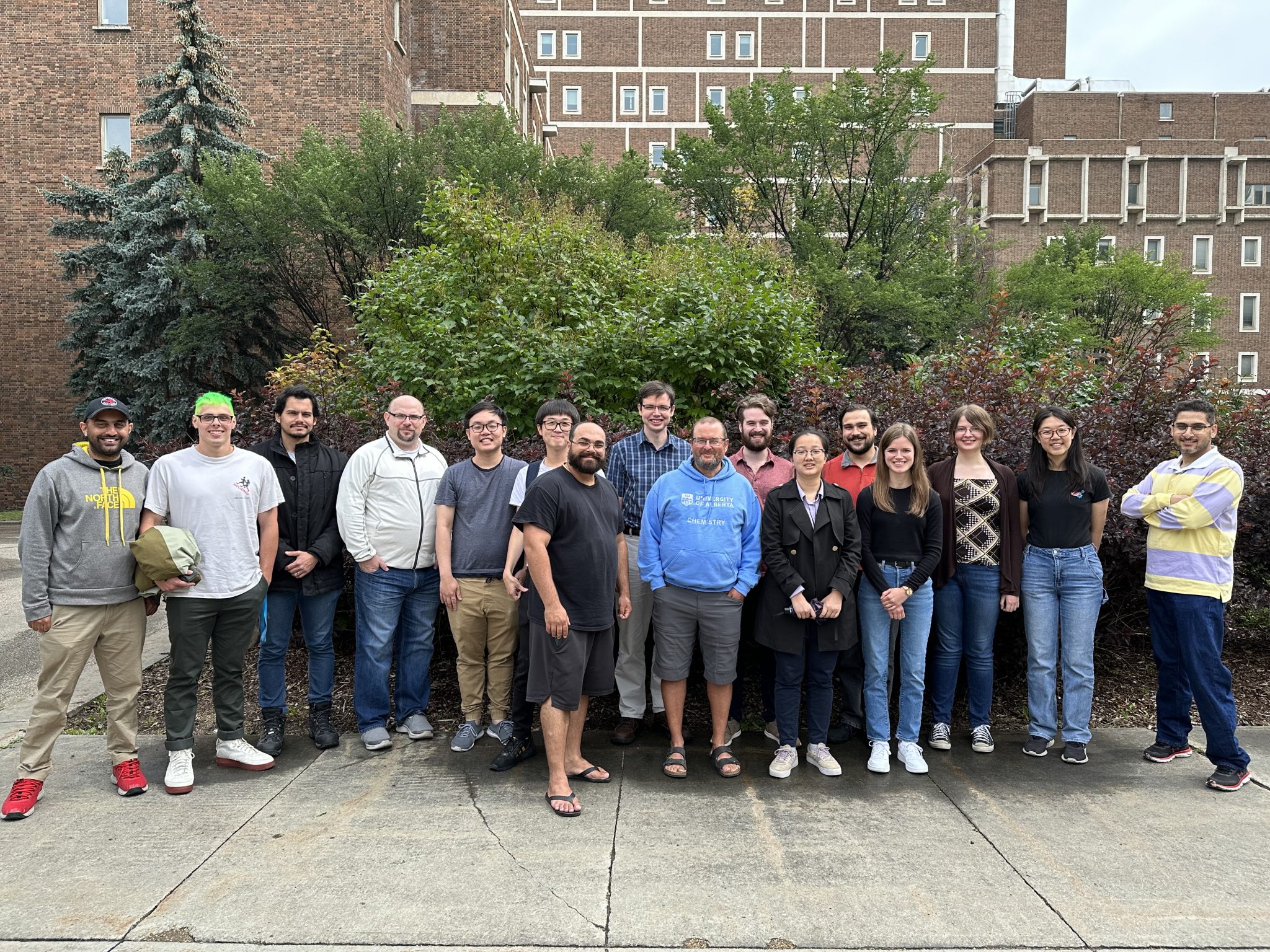 Wonderful group outing for lunch at the University Club – Alex Brown Lab