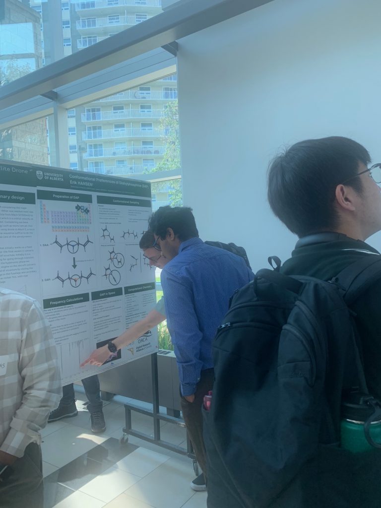 Erik presents at the UAI Research Day – Alex Brown Lab